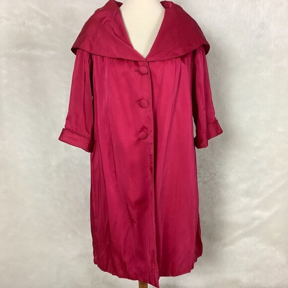 Vintage | Jackets & Coats | Vintage 5s 60s Pink Swing Jacket Miss ...